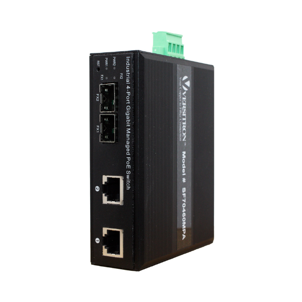4 Port Industrial PoE Switch | 4 Port PoE Switch | 4 Port Managed PoE ...