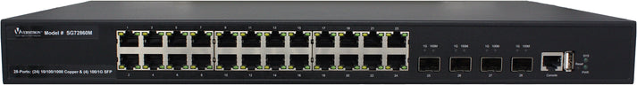 28 Port Managed Commercial Switch | Managed Switch – Versitron