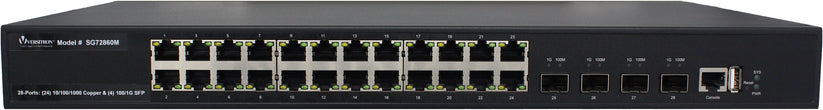 28 Port Managed Commercial Switch | Managed Switch – Versitron