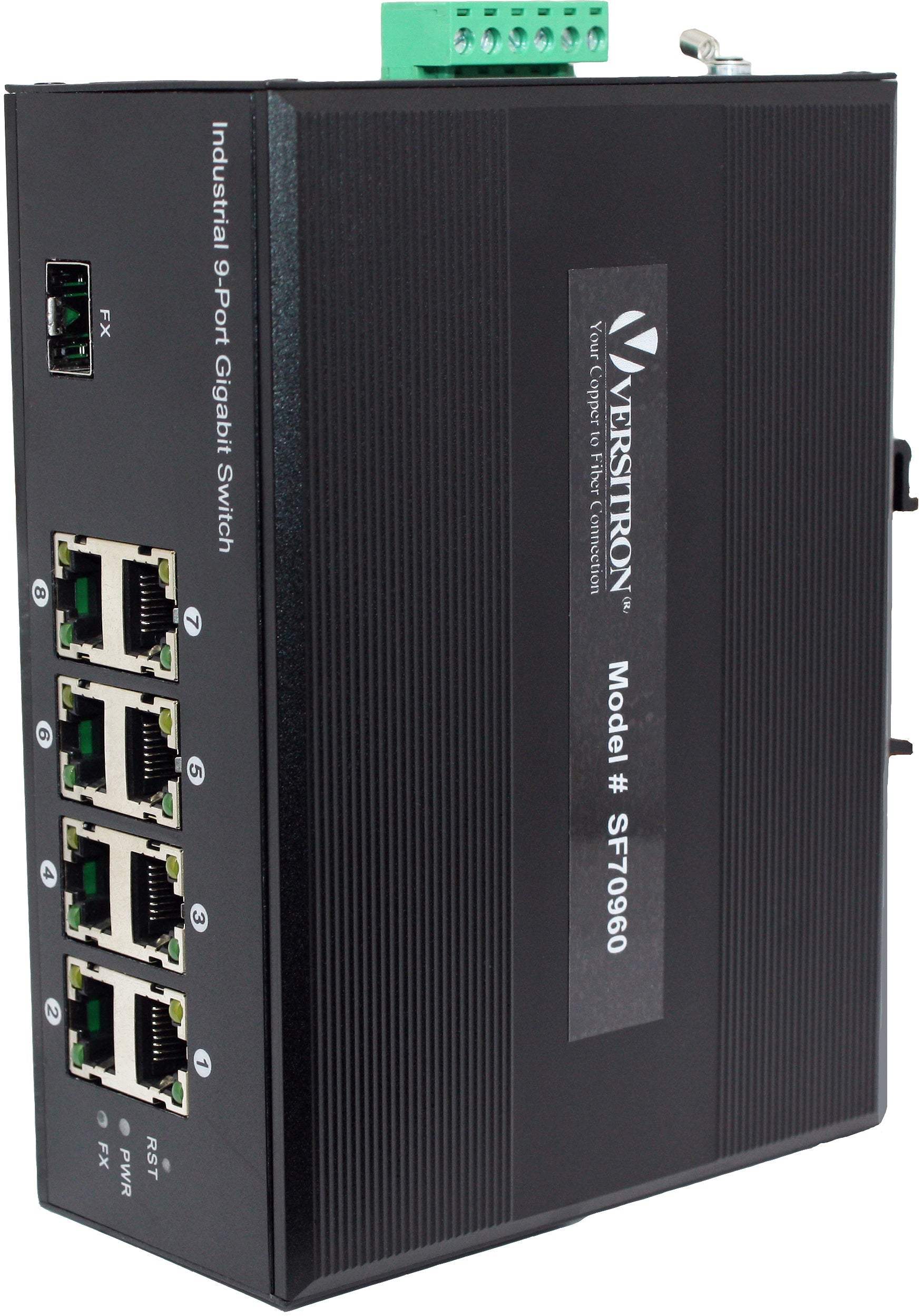 9-Port Unmanaged Gigabit Industrial Switch | 9 Port Gigabit Switch | 9 ...